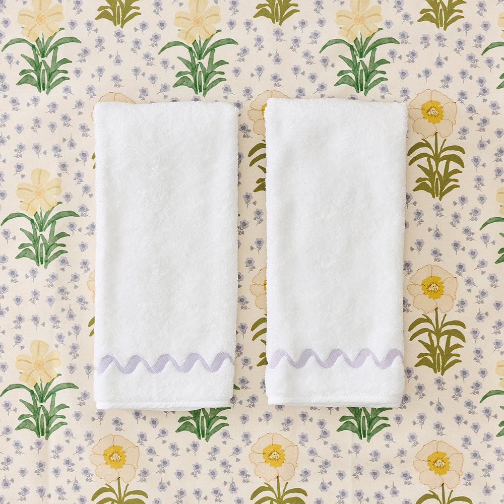 Luxury Hand Towels | Embroidered Hand Towels | Weezie Towels